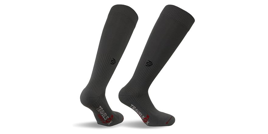 Travelsox Men's Compression Socks 2-Pack