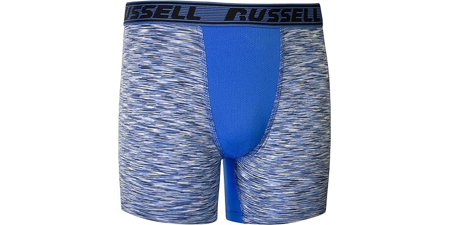 Russell Athletics 4pk Boxer Briefs, XL