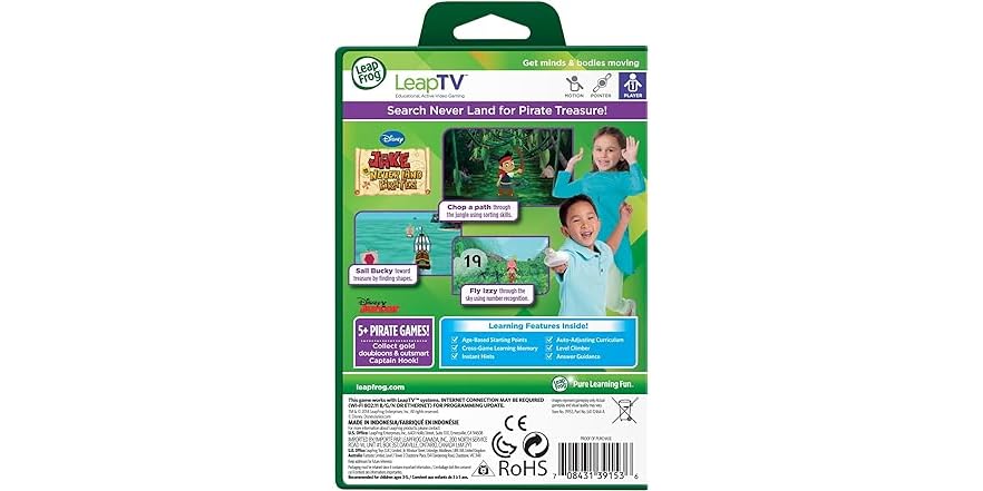 LeapFrog LeapTV Educational Video Games