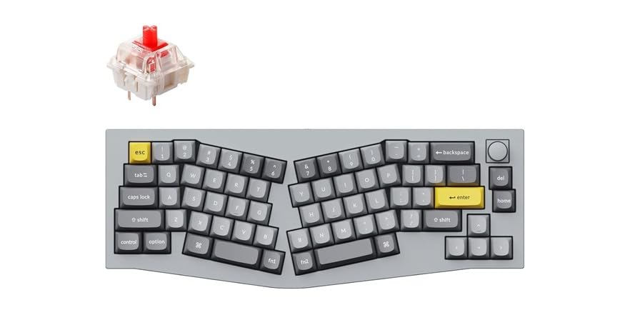 Keychron Q8 Alice Layout Mechanical Keyboard (Open Box)