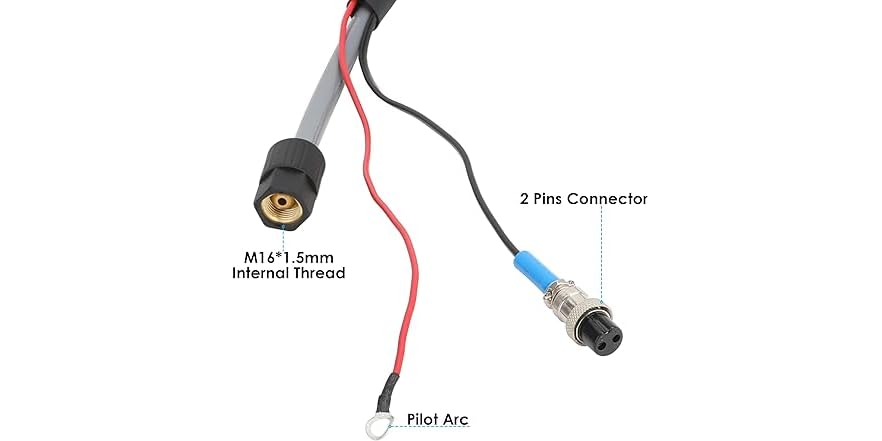 4 Meter Pilot Arc Plasma Cutting Torch