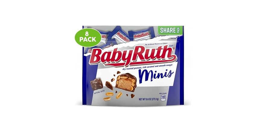 Baby Ruth, Bulk 8 Pack