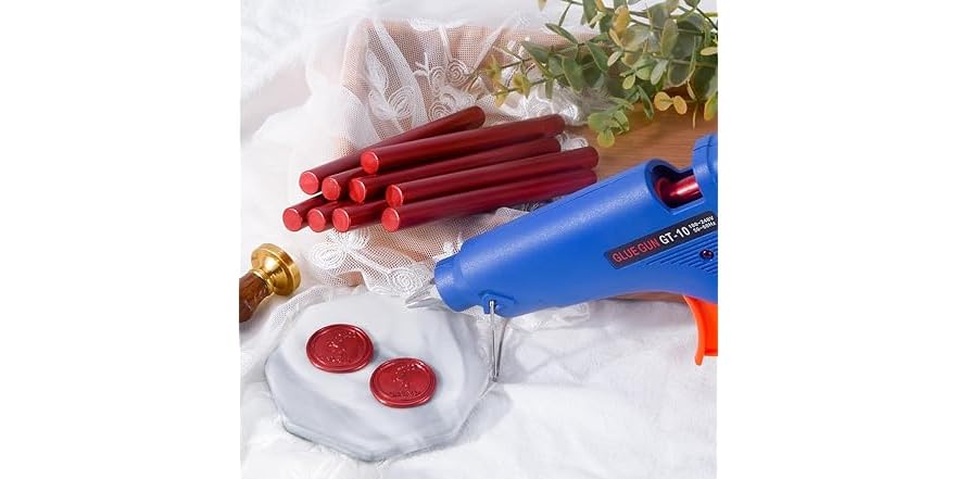 10pcs Wax Sticks With Sealing Wax Gun