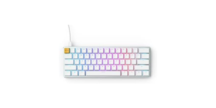 Glorious Compact Prebuilt Wired Gaming Keyboard (Open Box)