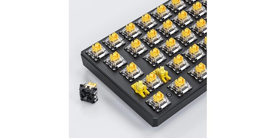 Yellow Optical Keyboard Switches