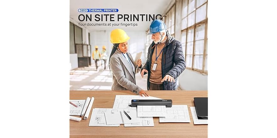 POLONO D810 Bluetooth Thermal Printer