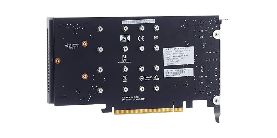 ASUS Hyper M.2 x16 Card v2 4xM.2 Socket3