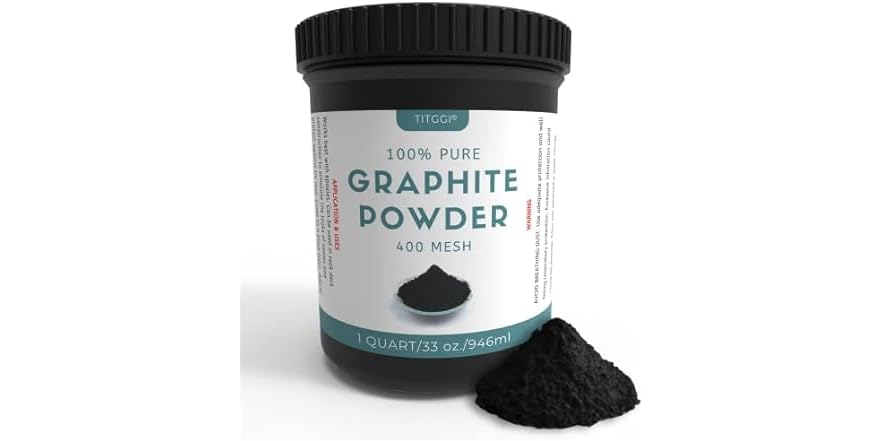 1 Quart Microfine Pure Graphite Powder