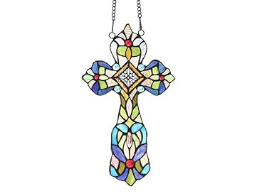 Cross Window Panel/ Suncatcher