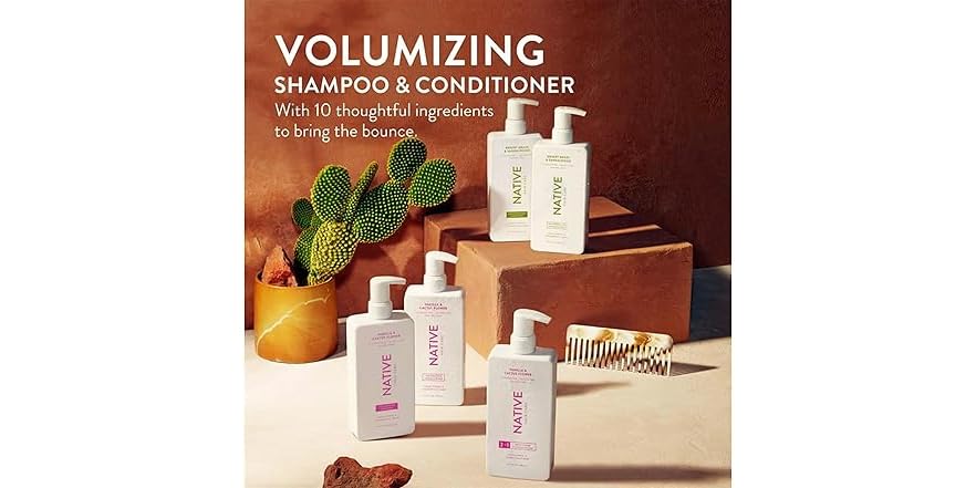 Native Vanilla & Cactus Flower Shampoo