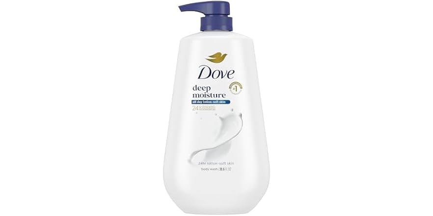 Dove Body Wash Deep Moisture for 24hr Lotion-Sof