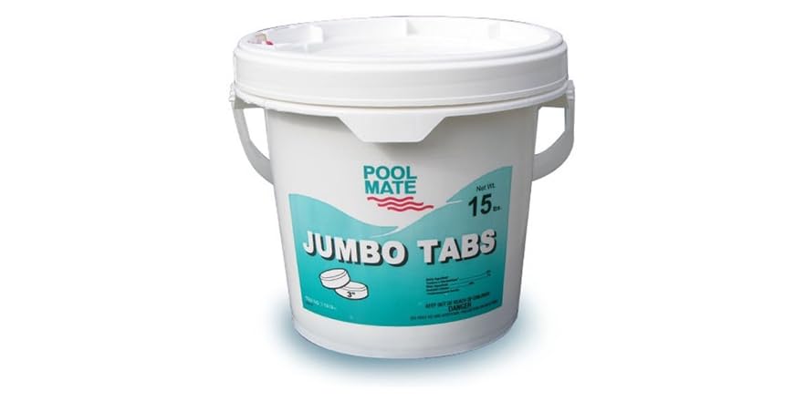 15-Pounds Jumbo 3-Inch Chlorine Tablets