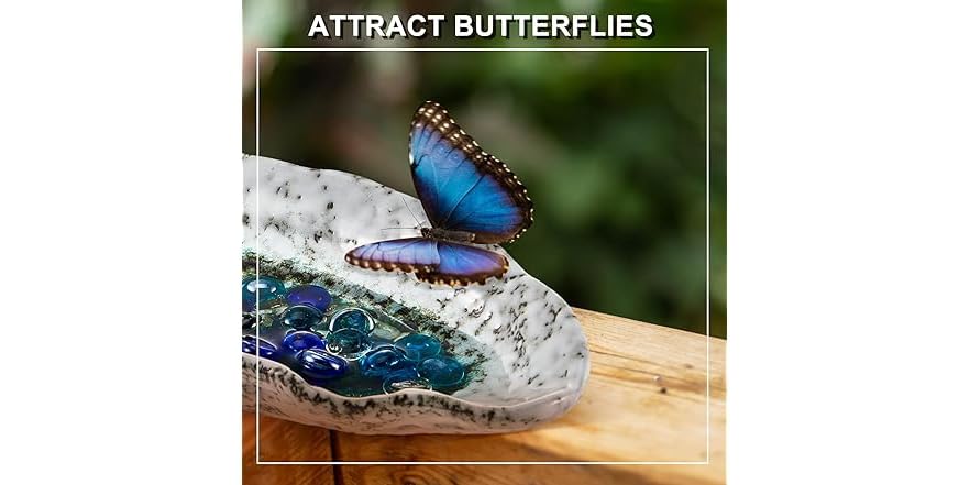 2 Set Butterfly Watering Stations