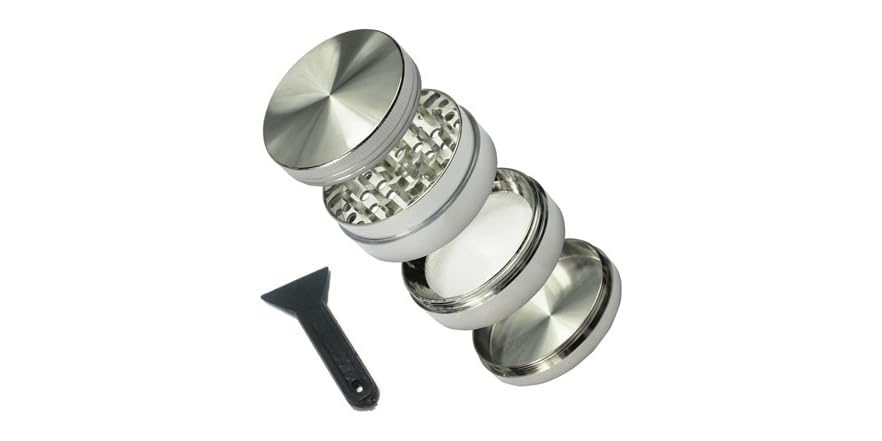 5-Piece Titanium Herb Grinder, 5 Colors
