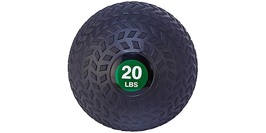 BalanceFrom Weighted Slam Ball, 20 lbs