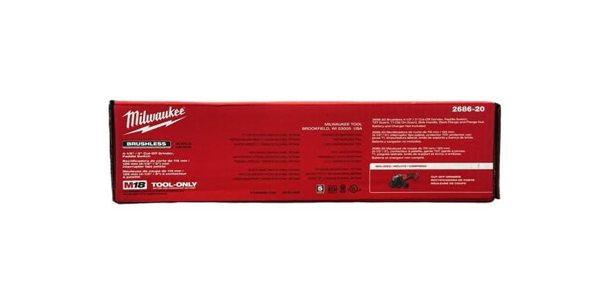 Milwaukee 2686-20 18V 4.5/5in Angle Grinder