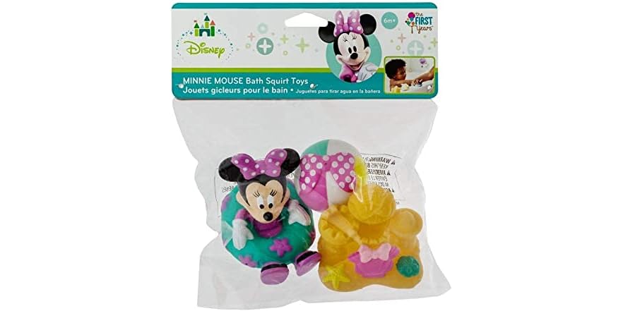 Disney Minnie Mouse Bath Toys