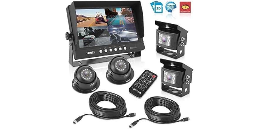 Pyle Rear View Backup Camera System