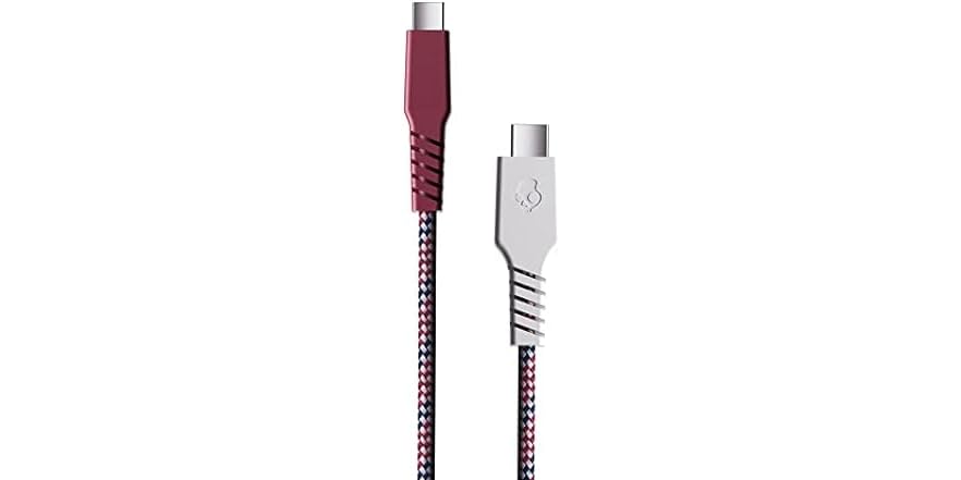 Skullcandy Line+ Braided 60W USB-C Charging Cable - 4 Feet
