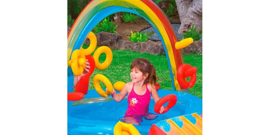 Intex Rainbow Ring Inflatable Play Center