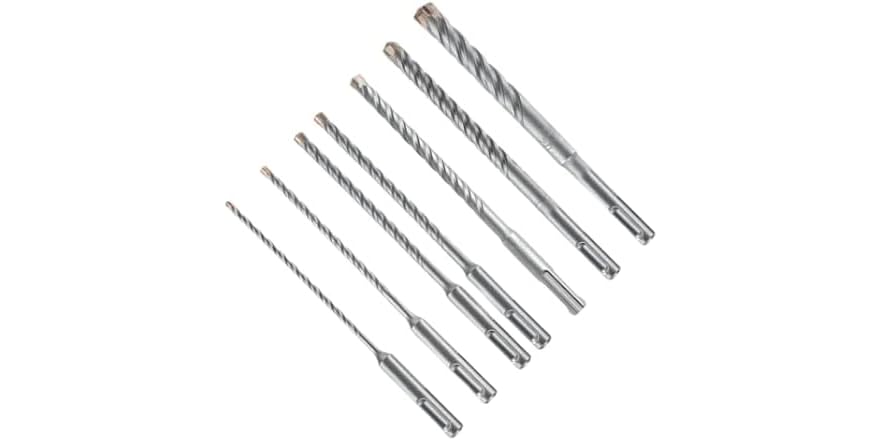 Bosch 7Pc. SDS-Plus® Bulldog Rotary Hammer Bit Set