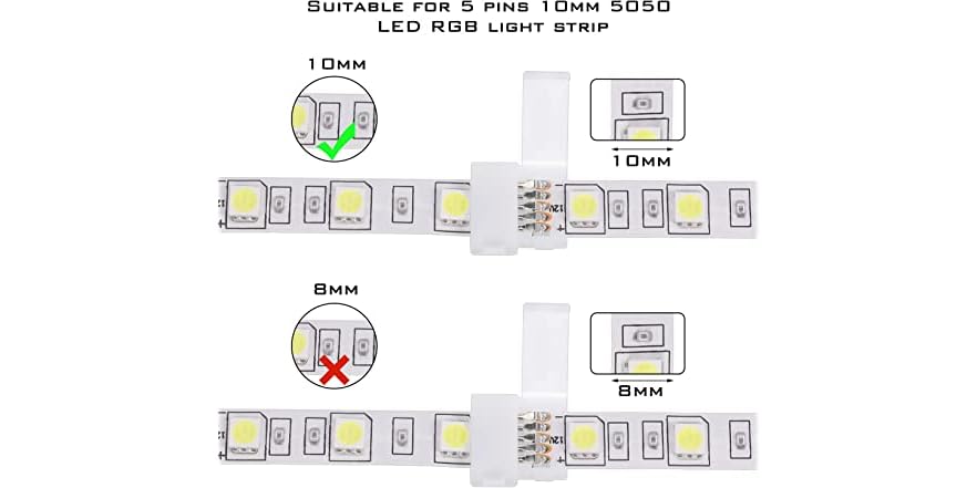 5 Pin LED Strip Connector Kit