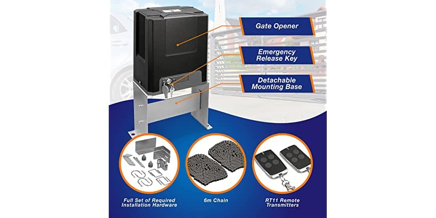 Serene Life Automatic Kit-Electric Rolling Driveway Opener