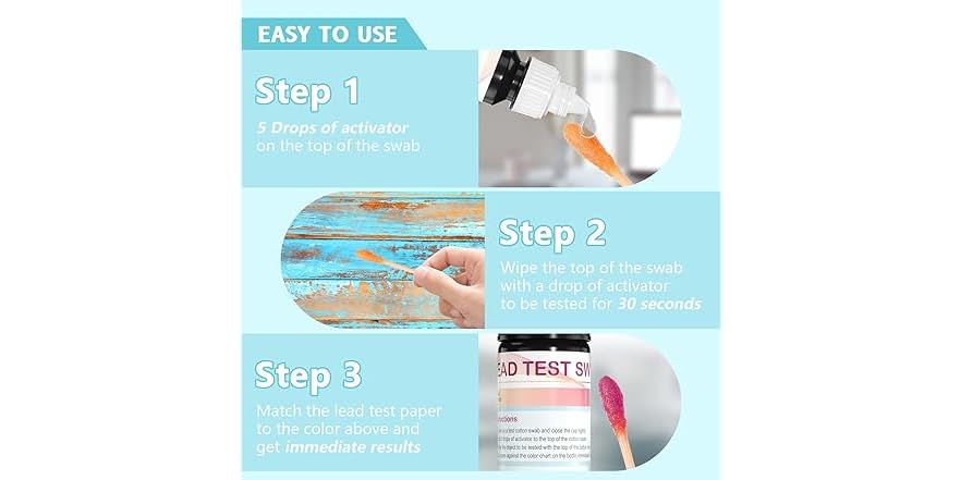 Lead Test Kit - Instant Lead Paint Test
