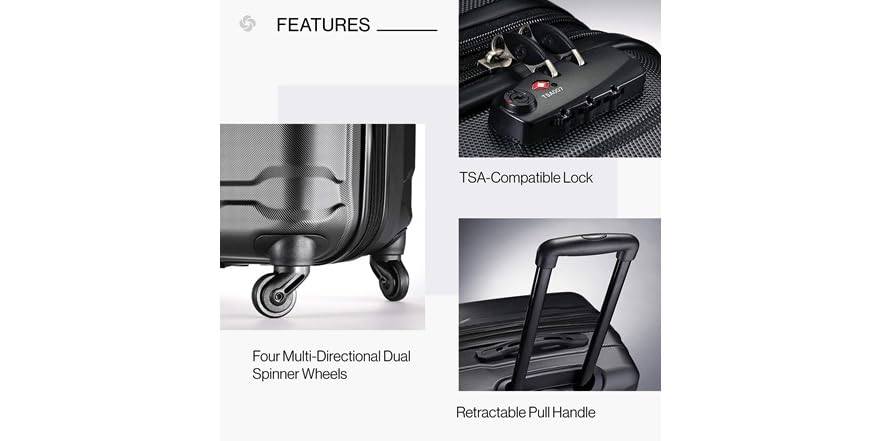 Omni PC Hardside Expandable Luggage