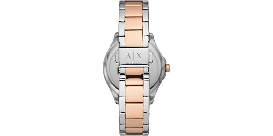 AX ARMANI EXCHANGE Quartz Two Tone Watch