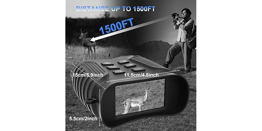 Guulan 4K Night Vision Binoculars (Open Box)