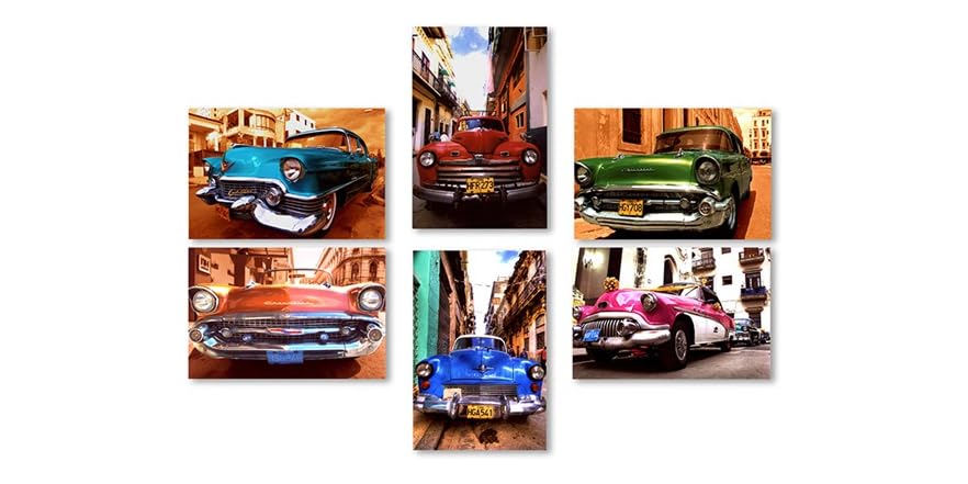 Classic Cars Wall Collection