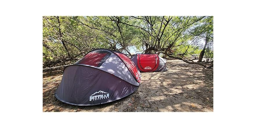Instant Set-up 4 Person Pop-up Tent
