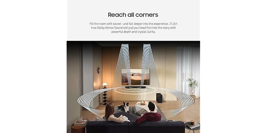 (NEW) Samsung HW-Q900C 7.1.2ch Soundsystem w/Wireless Dolby Audio