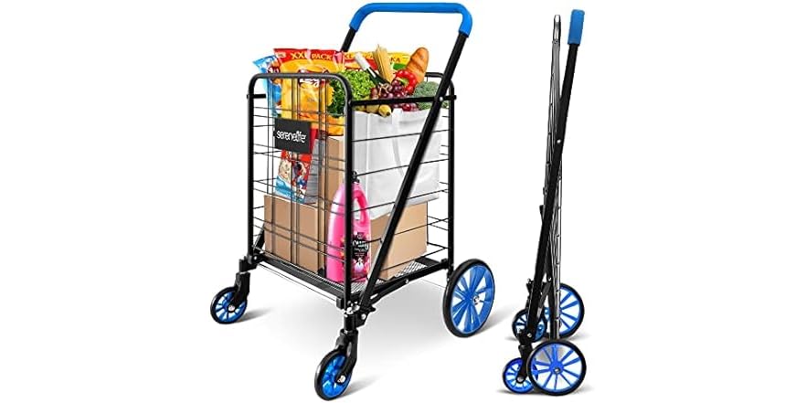 SereneLife Utility Shopping Supermarket