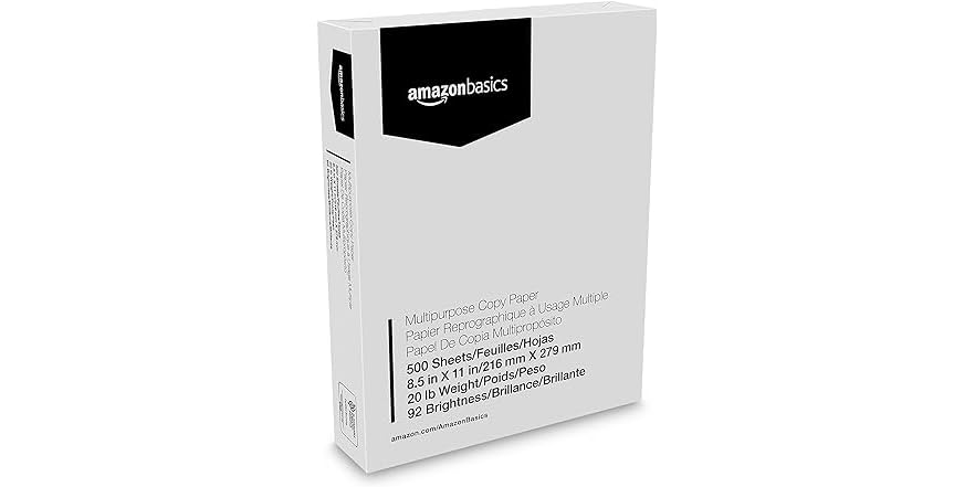 Amazon Basics Copy Printer Paper