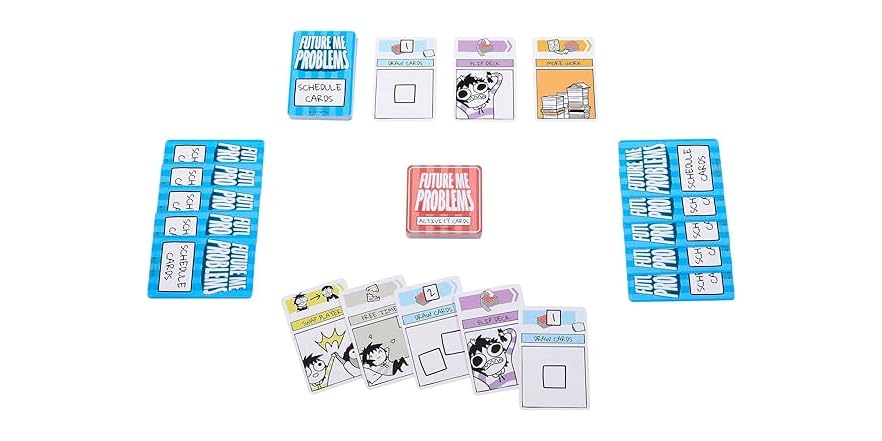 Mattel Future Me Problems Card Game