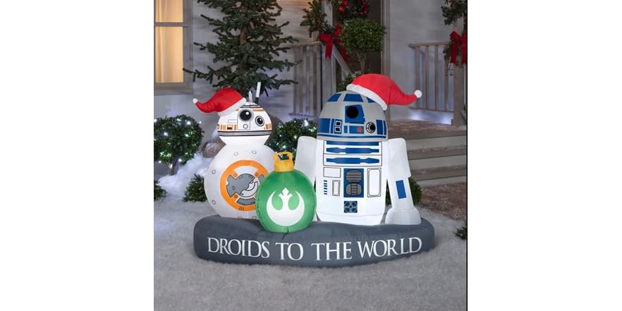 Gemmy Inflatable R2-D2 and BB-8 Droids