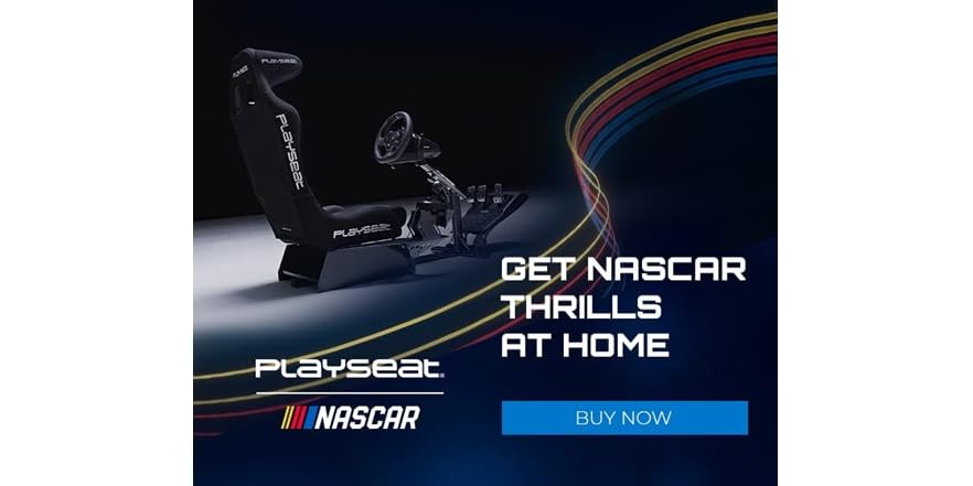Playseat Evolution Nascar Edition Pro Sim Racing Cockpit