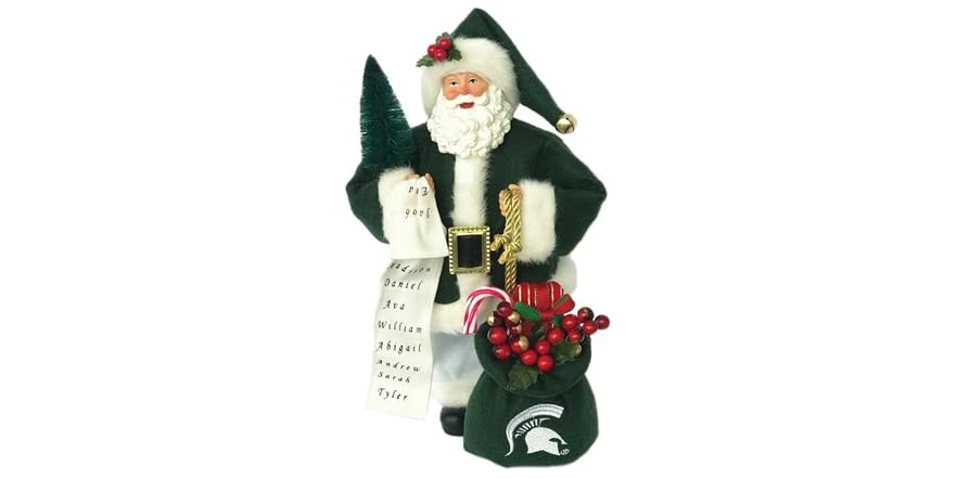 12" MICHIGAN STATE SANTA