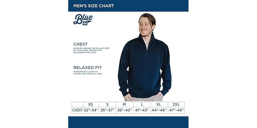 Blue 84 Men's Maryland Sweatshirt, XL