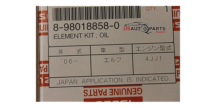 Isuzu Oil Filter Isuzu NRU Eco-Max Reach