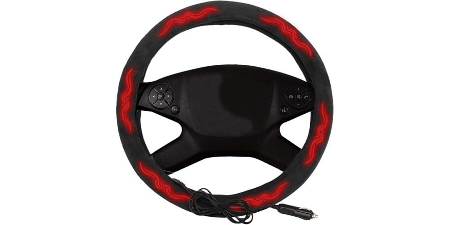 Heated Steering Wheel Cover