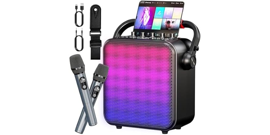 Karaoke Machine for Adults & Kids (Open Box)