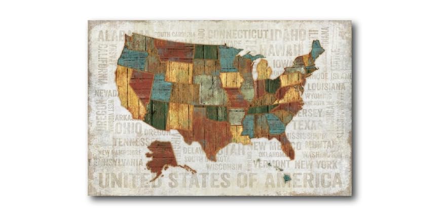 United States Canvas Wall Art