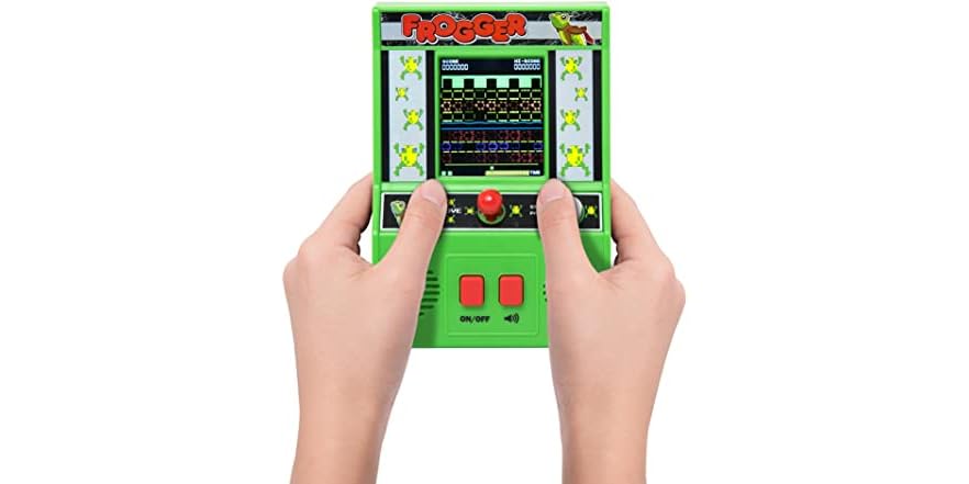 Frogger Retro Handheld Arcade Game