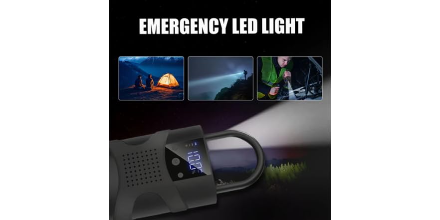 (2pk) Traverse 2-in-1 Jump Starter & Tire Inflator