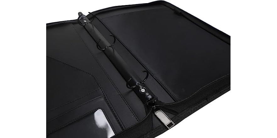 Zippered Portfolio Binder 3 Ring