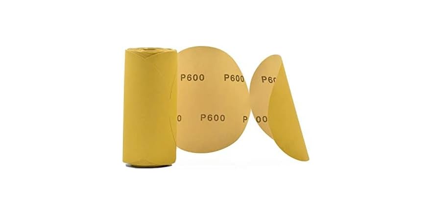 Gritly 6" PSA Sanding Discs 600 Grit