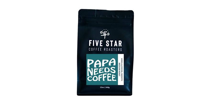 (3 Pack) Five Star Coffee Roasters Whole Bean